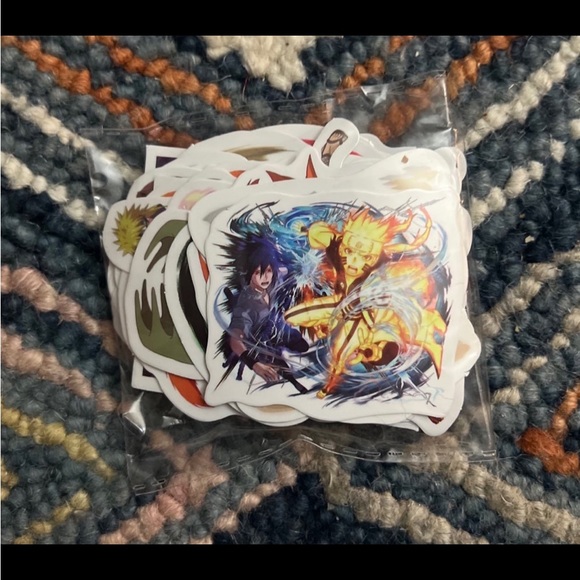 No Brand | Accessories | Naruto Sticker Set Of 5 Pcs Anime | Poshmark